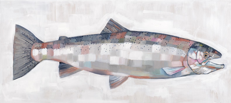Chrome Steelhead Print – The Bend Store