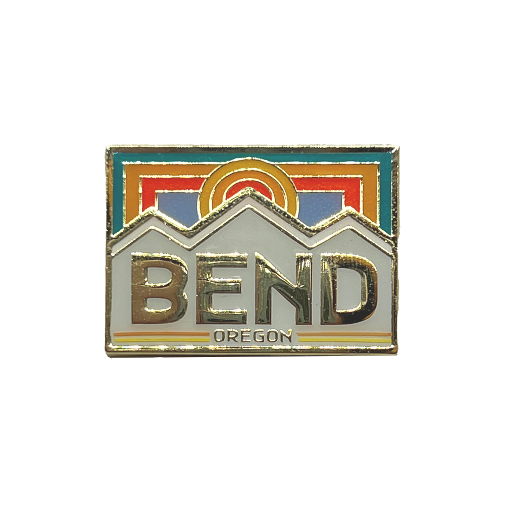 Rectangle Bend Enamel Pin – The Bend Store