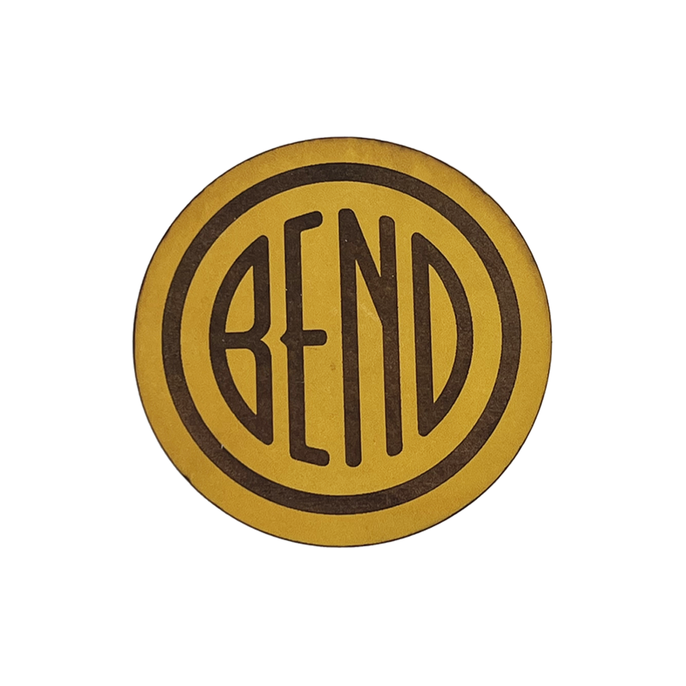 Bend Leather Coasters – The Bend Store