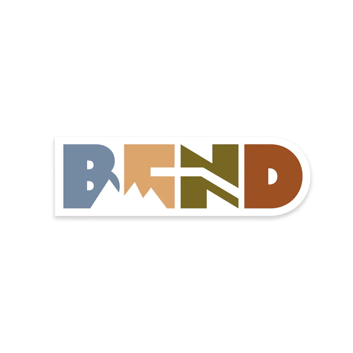 Bend-Bend Sticker – The Bend Store