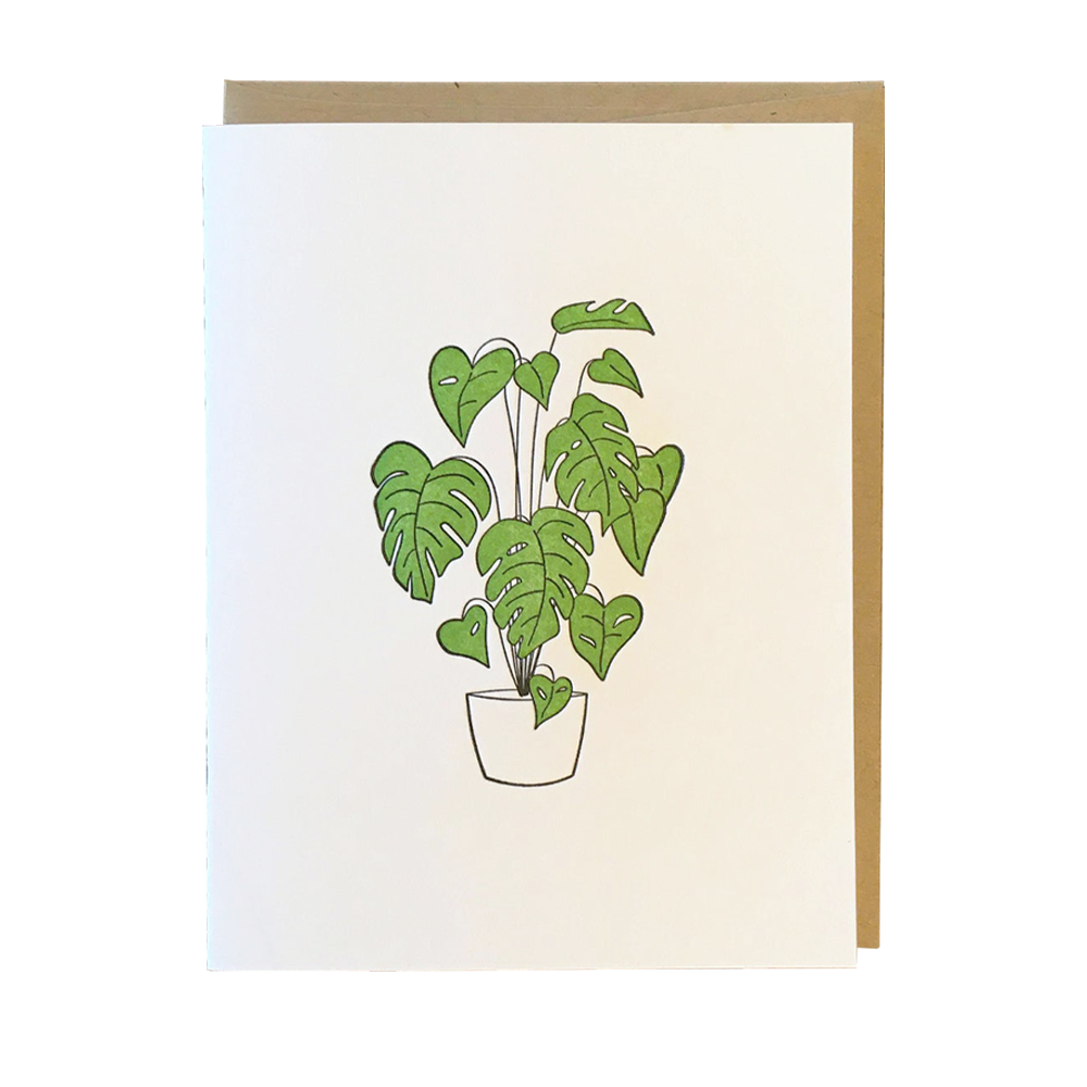 Monstera Card – The Bend Store